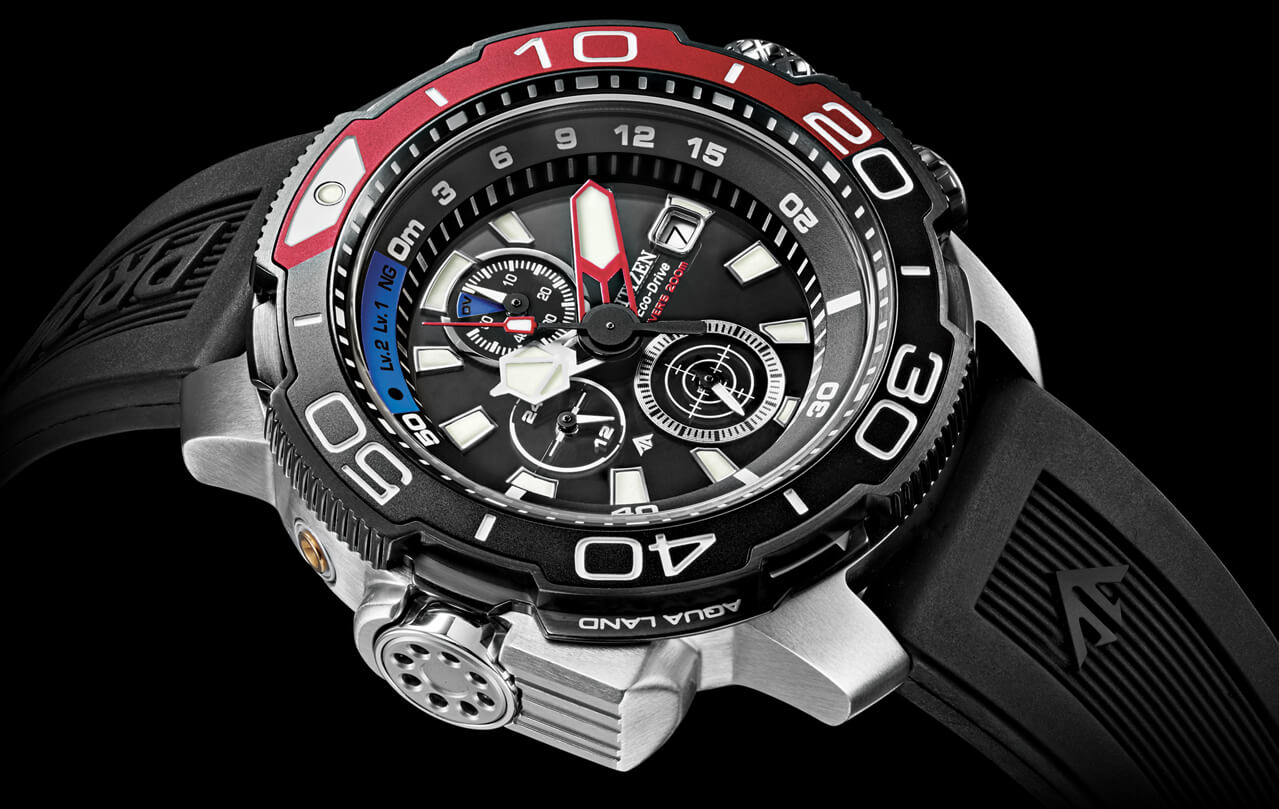 Citizen Watch Italy | Crono Aqualand Eco-Drive